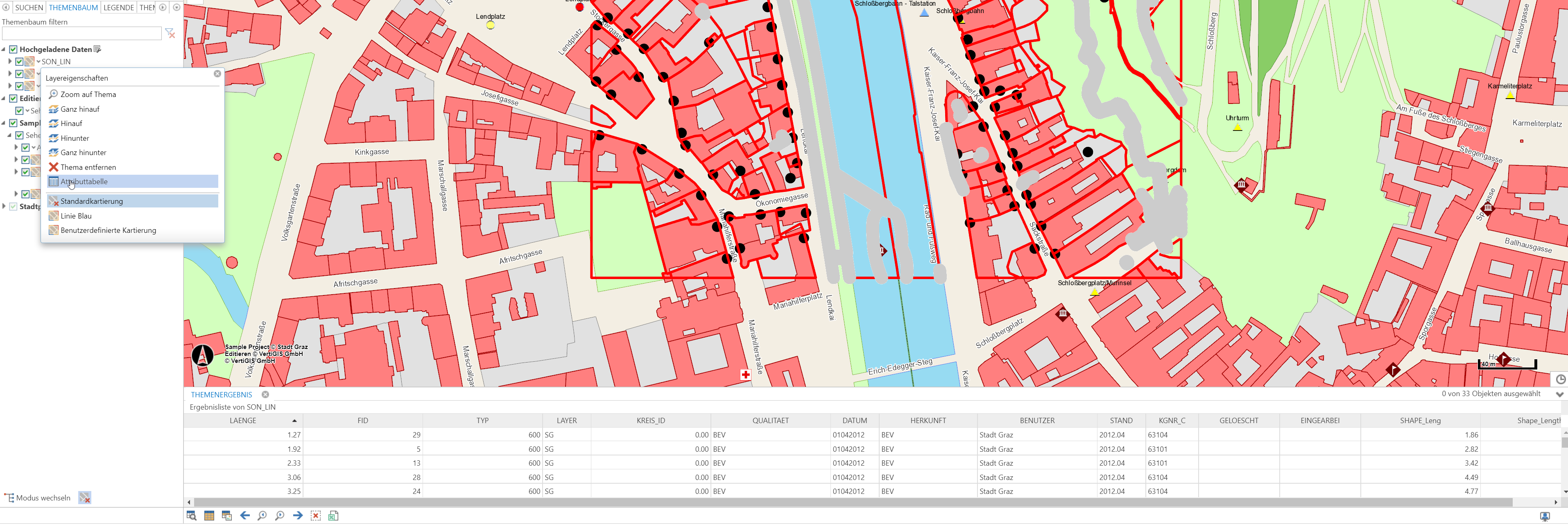Show Complete Attribute Table