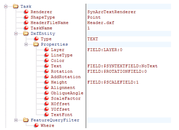 WebOffice export author > Generate CAD export configuration > Defaults.xml
