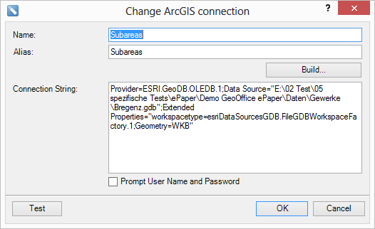 ArcGIS Connection